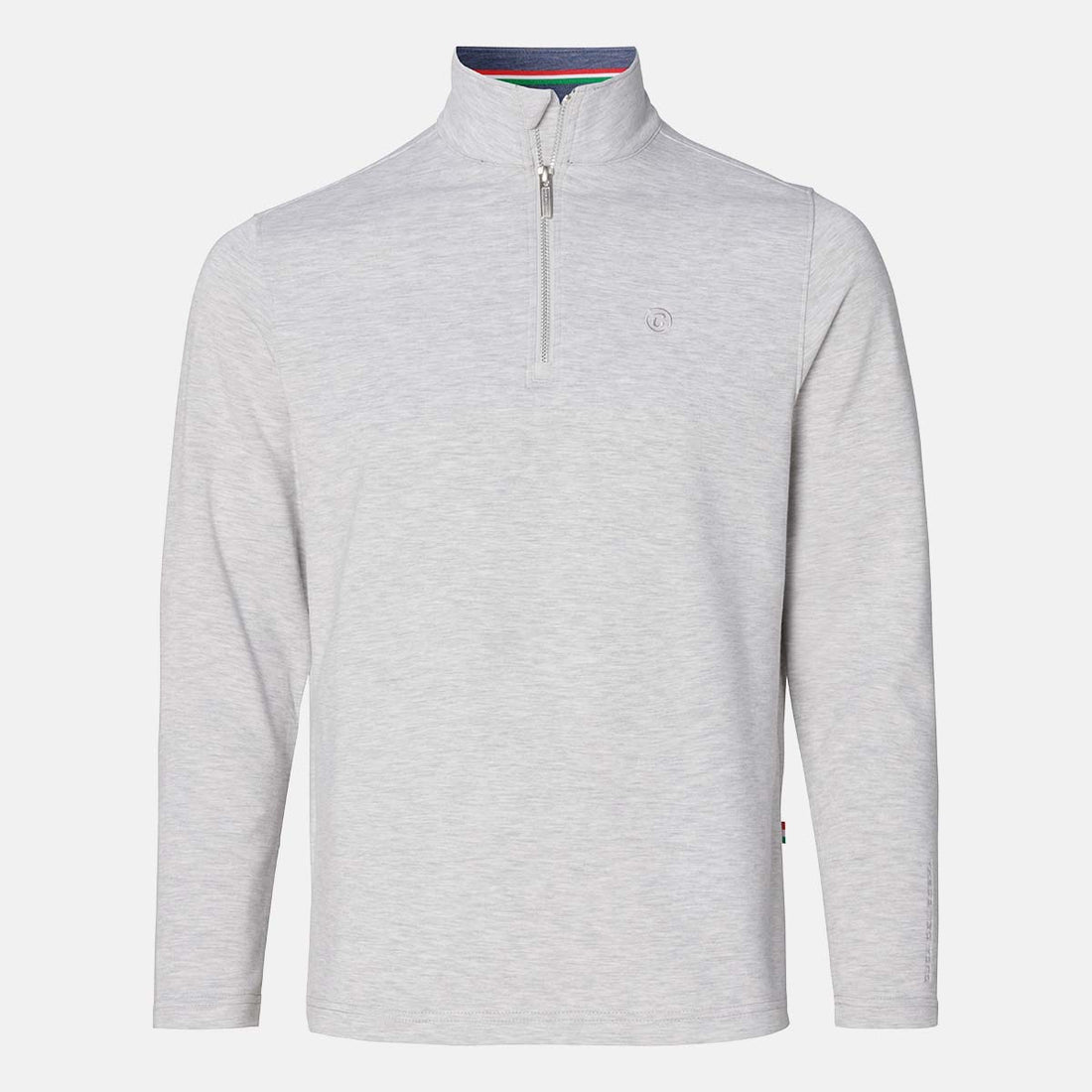 Men's Golf Sweater Zip Luca - Light Grey – Duca del Cosma Global
